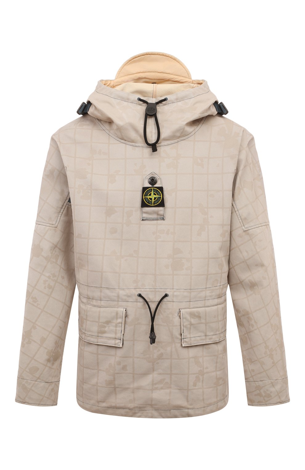 Мужская бежевая анорак STONE ISLAND купить в интернет-магазине ЦУМ, арт ...