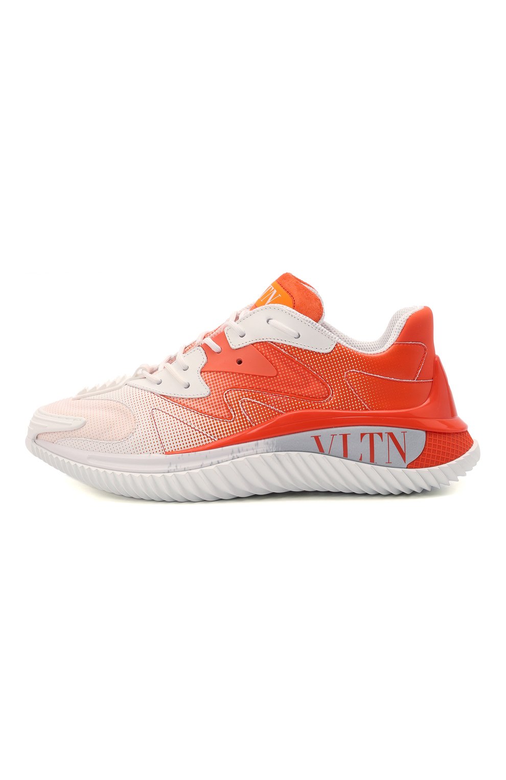 Женские оранжевые текстильные кроссовки wade runner VALENTINO купить в ...