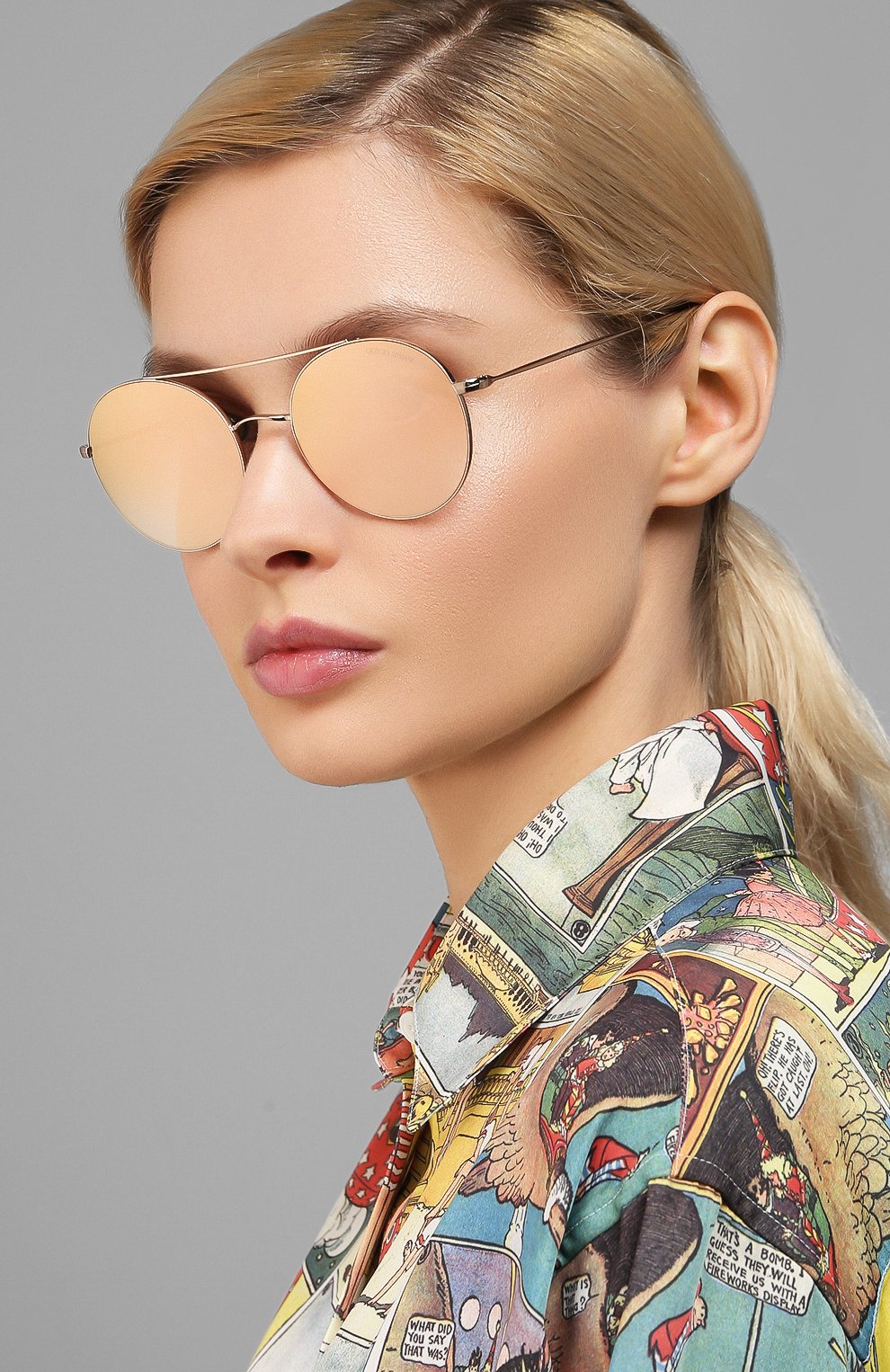 Женские розовые солнцезащитные очки GIORGIO ARMANI купить в интернет ...