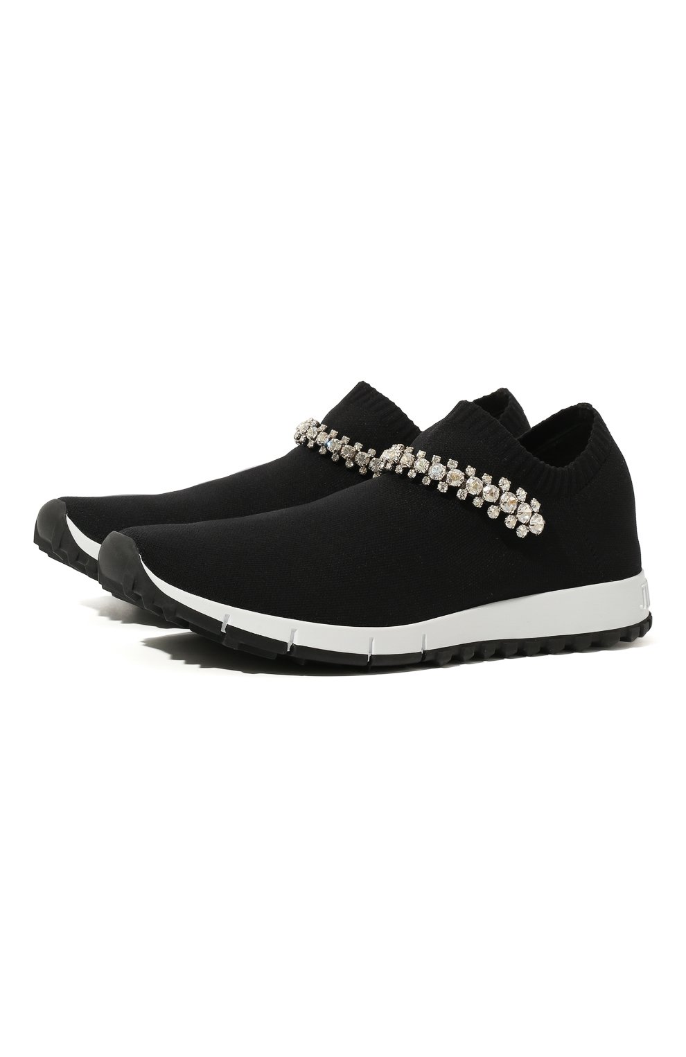 Женские черные текстильные кроссовки verona JIMMY CHOO купить в ...