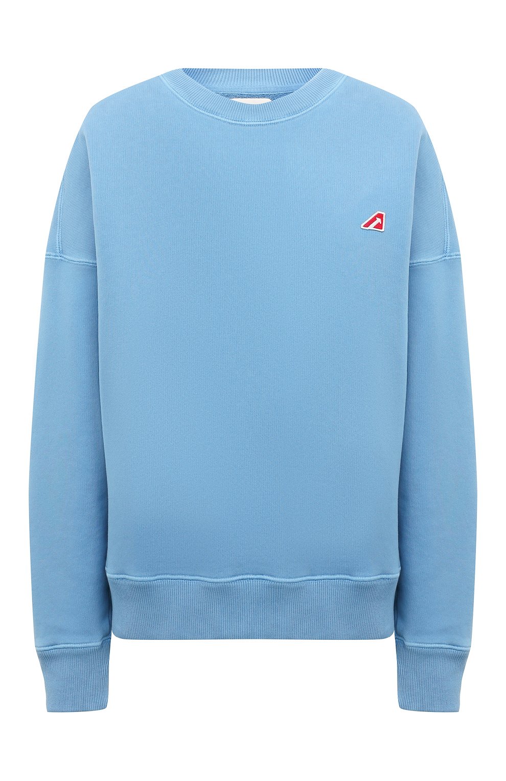 Женский голубой хлопковый свитшот AUTRY купить в интернет-магазине ЦУМ ...