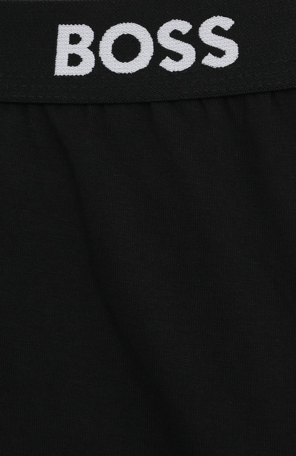 Комплект из двух боксеров BOSS детские черного цвета — купить в ...