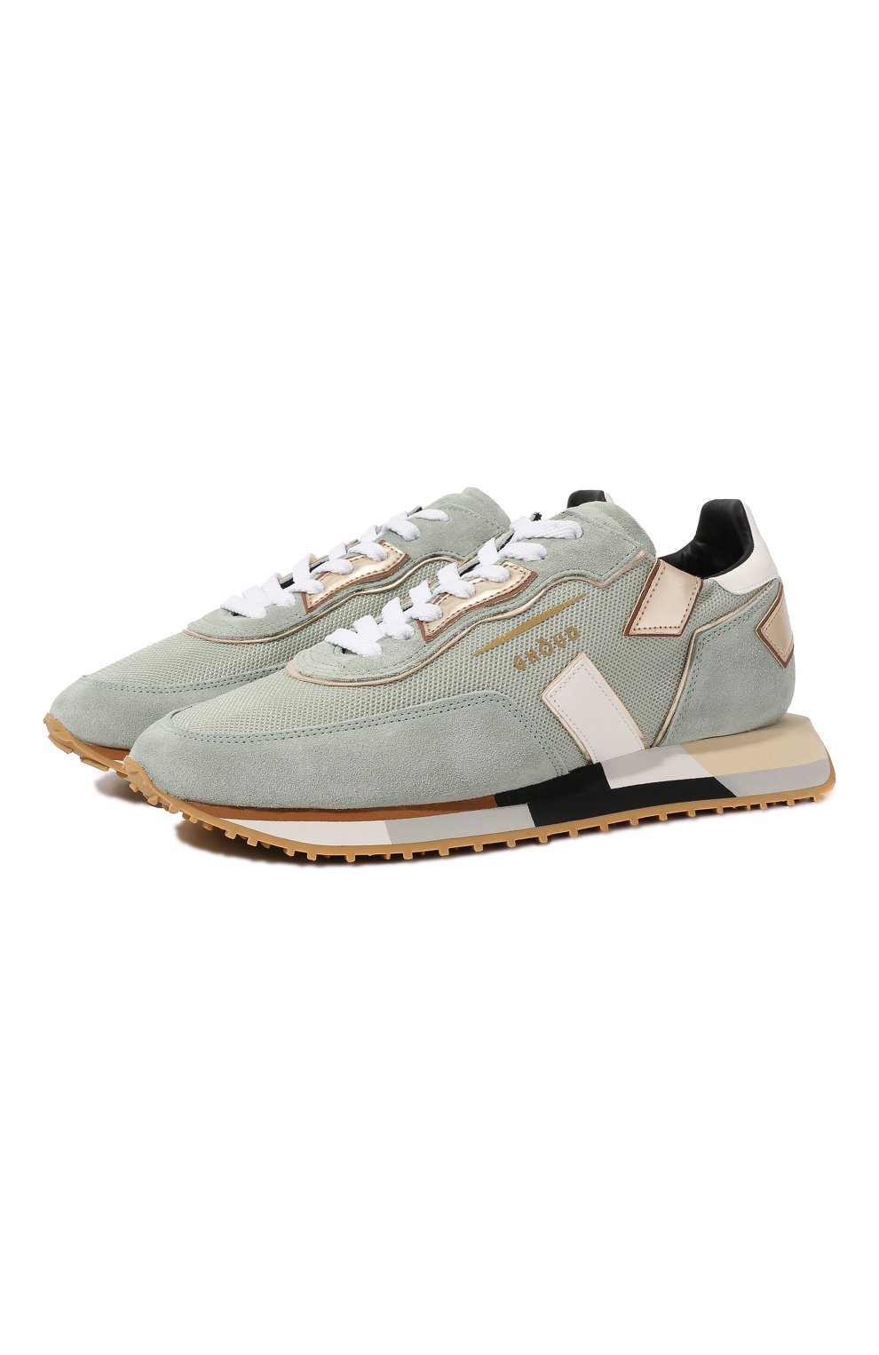 Женские светло-зеленые комбинированные кроссовки rush multicolor GHOUD ...