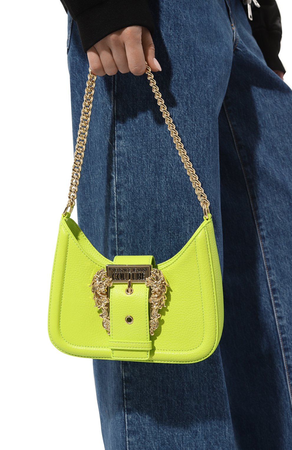 Женская салатовая сумка VERSACE JEANS COUTURE купить в интернет ...