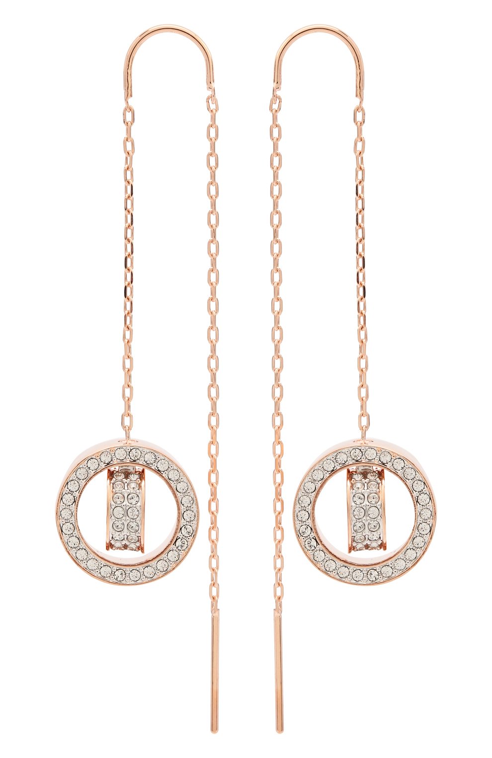 Женские золотые серьги hollow SWAROVSKI купить в интернет-магазине ЦУМ ...
