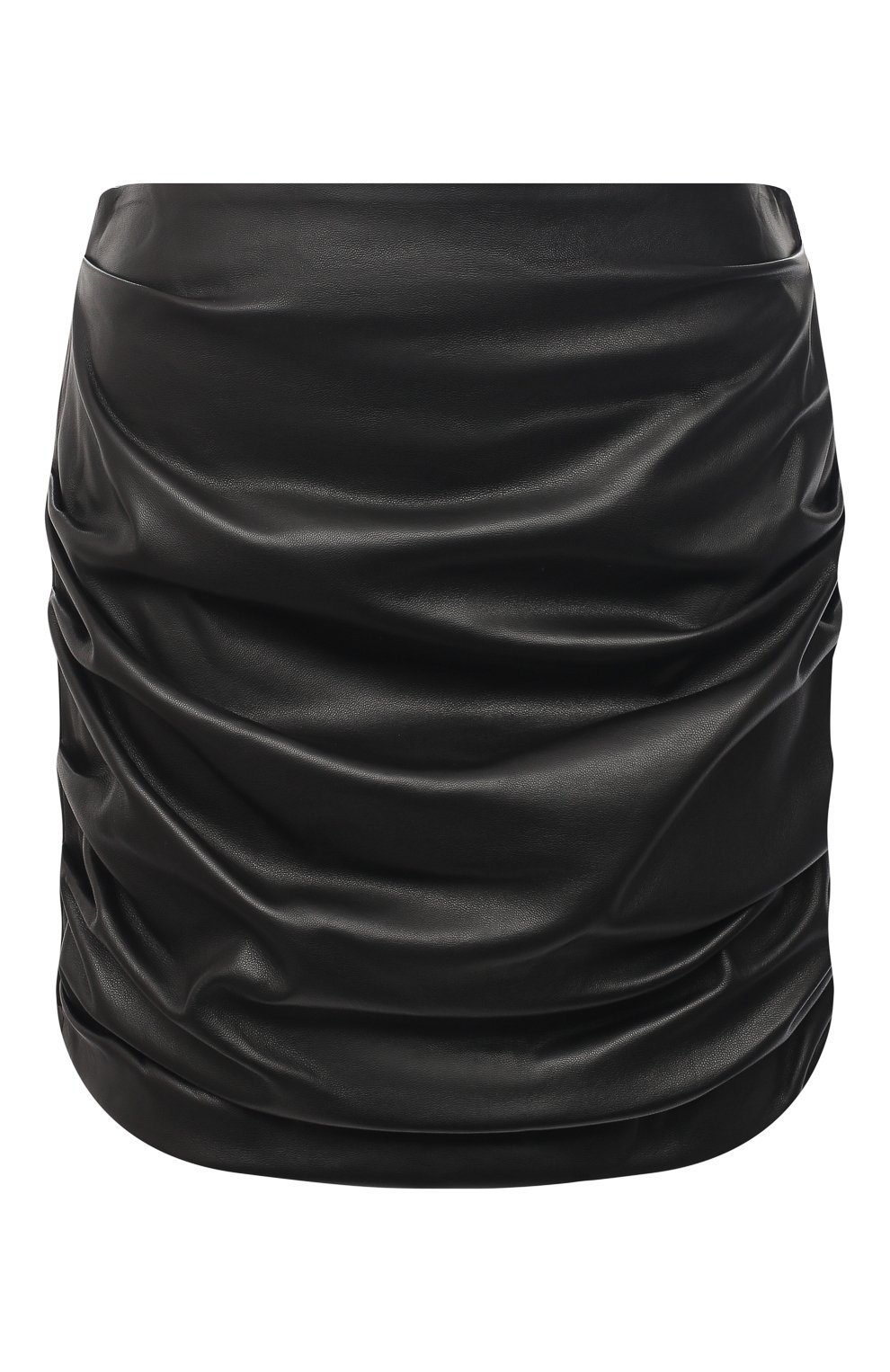 Женская черная кожаная юбка DOLCE & GABBANA купить в интернет-магазине ...