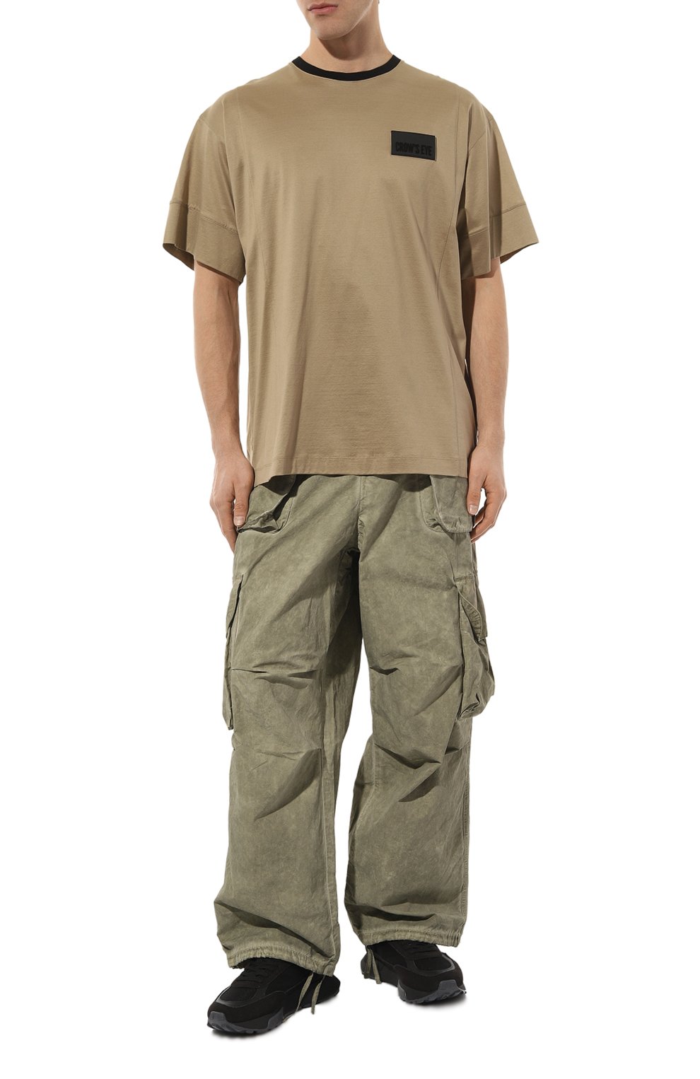 Мужские черные комбинированные кроссовки s-tyche d DIESEL купить в ...