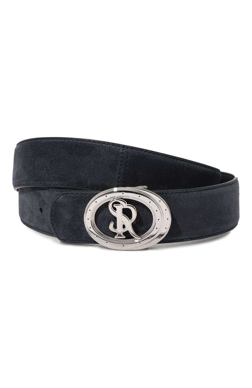 Мужской темно-синий замшевый ремень STEFANO RICCI купить в интернет ...