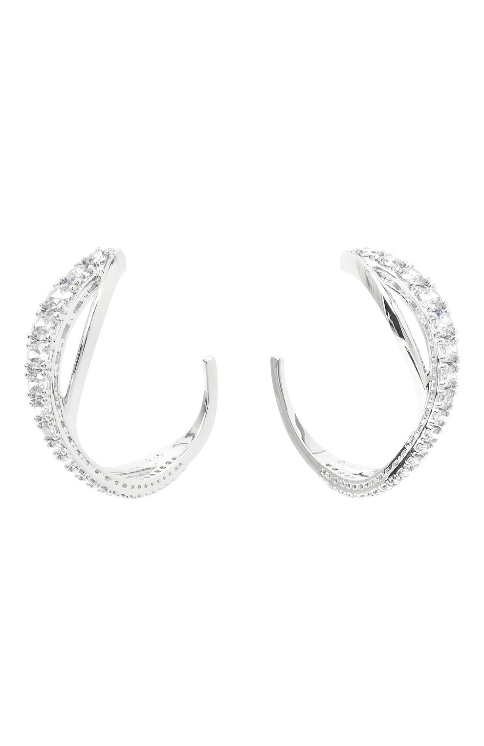 Женские серебряные серьги twist SWAROVSKI купить в интернет-магазине ...