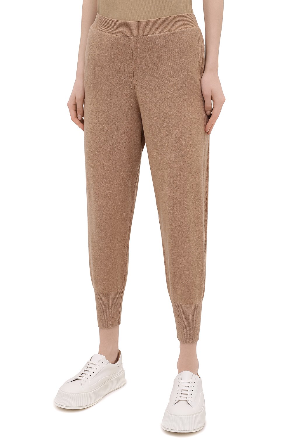 Женские бежевые джоггеры из кашемира и шерсти STELLA MCCARTNEY купить в ...