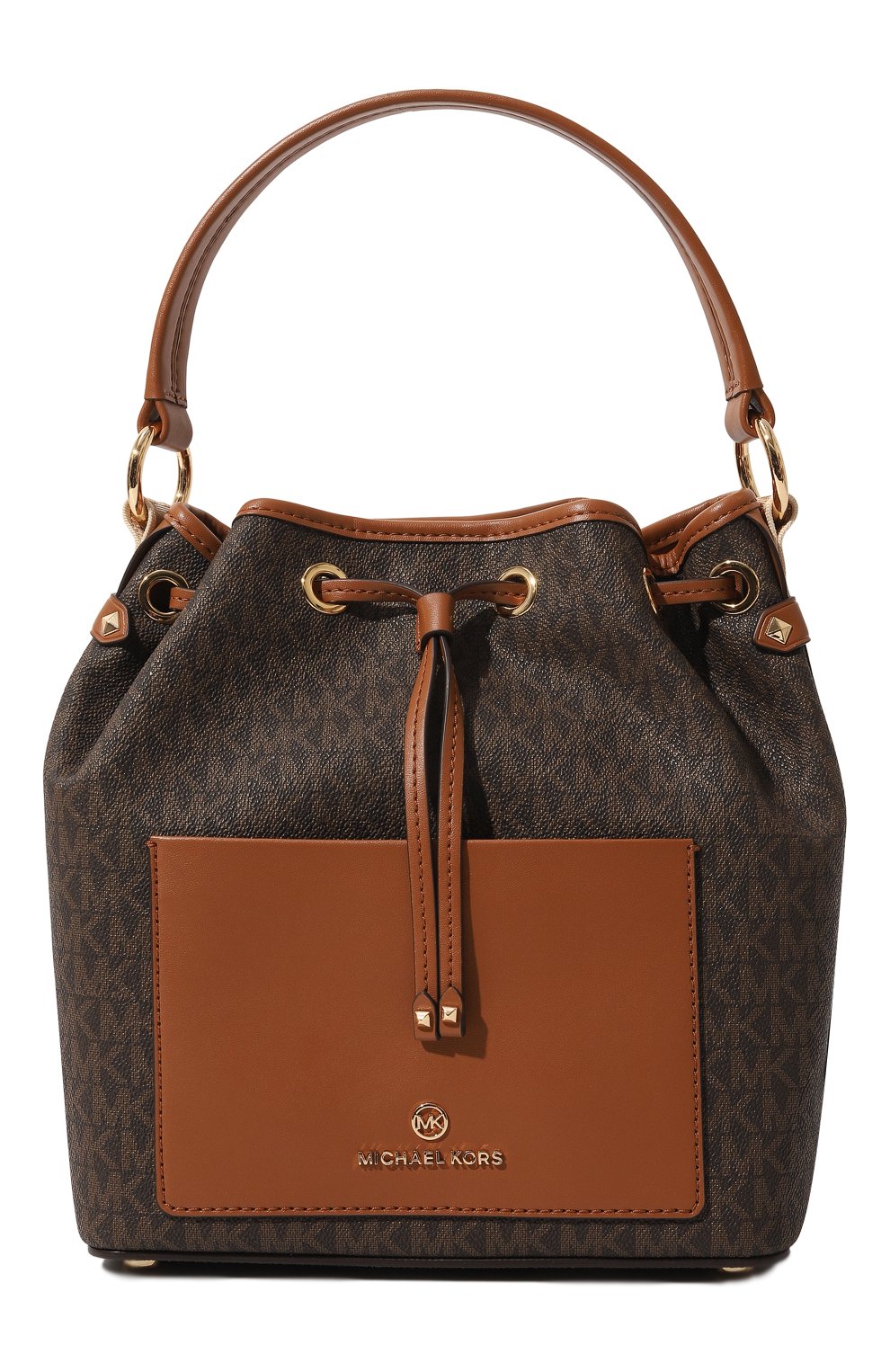 Женская темно-коричневая сумка maeve medium MICHAEL MICHAEL KORS купить ...