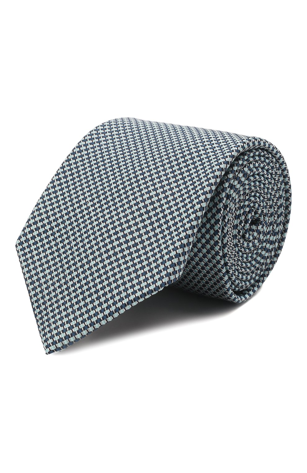 Мужской голубой шелковый галстук BRIONI купить в интернет-магазине ЦУМ ...