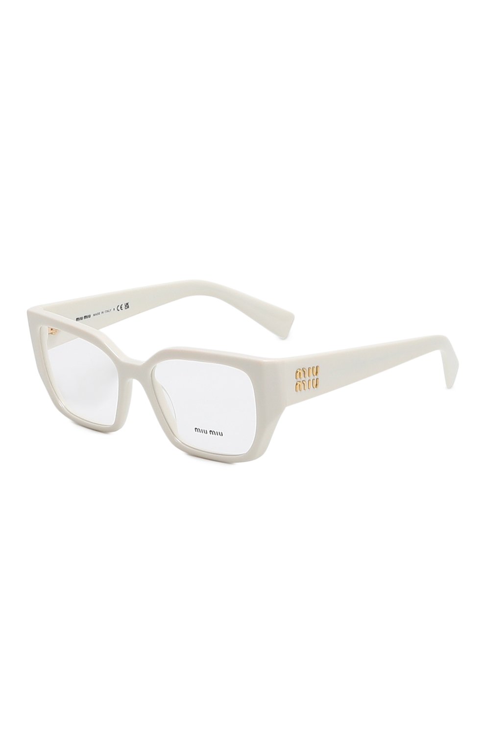 Женские белые оправа Miu Miu купить в интернет магазине ЦУМ арт 03vv 142101