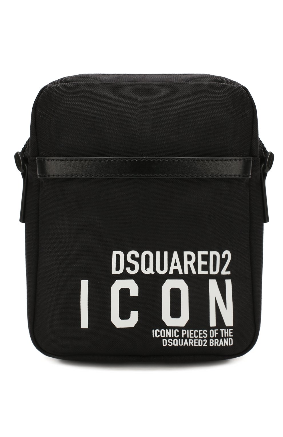 Мужская черная текстильная сумка DSQUARED2 купить в интернет-магазине ...
