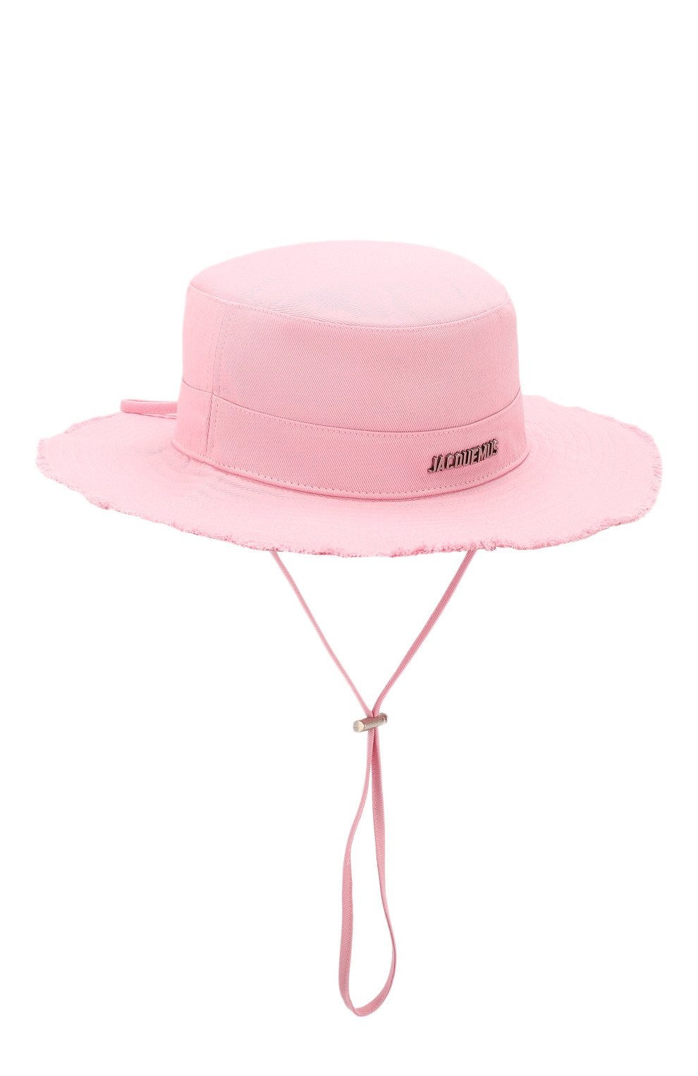 Женская розовая хлопковая панама JACQUEMUS купить в интернет-магазине ...