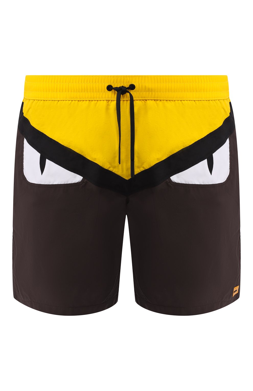 Мужские желтые плавки-шорты FENDI купить в интернет-магазине ЦУМ, арт ...
