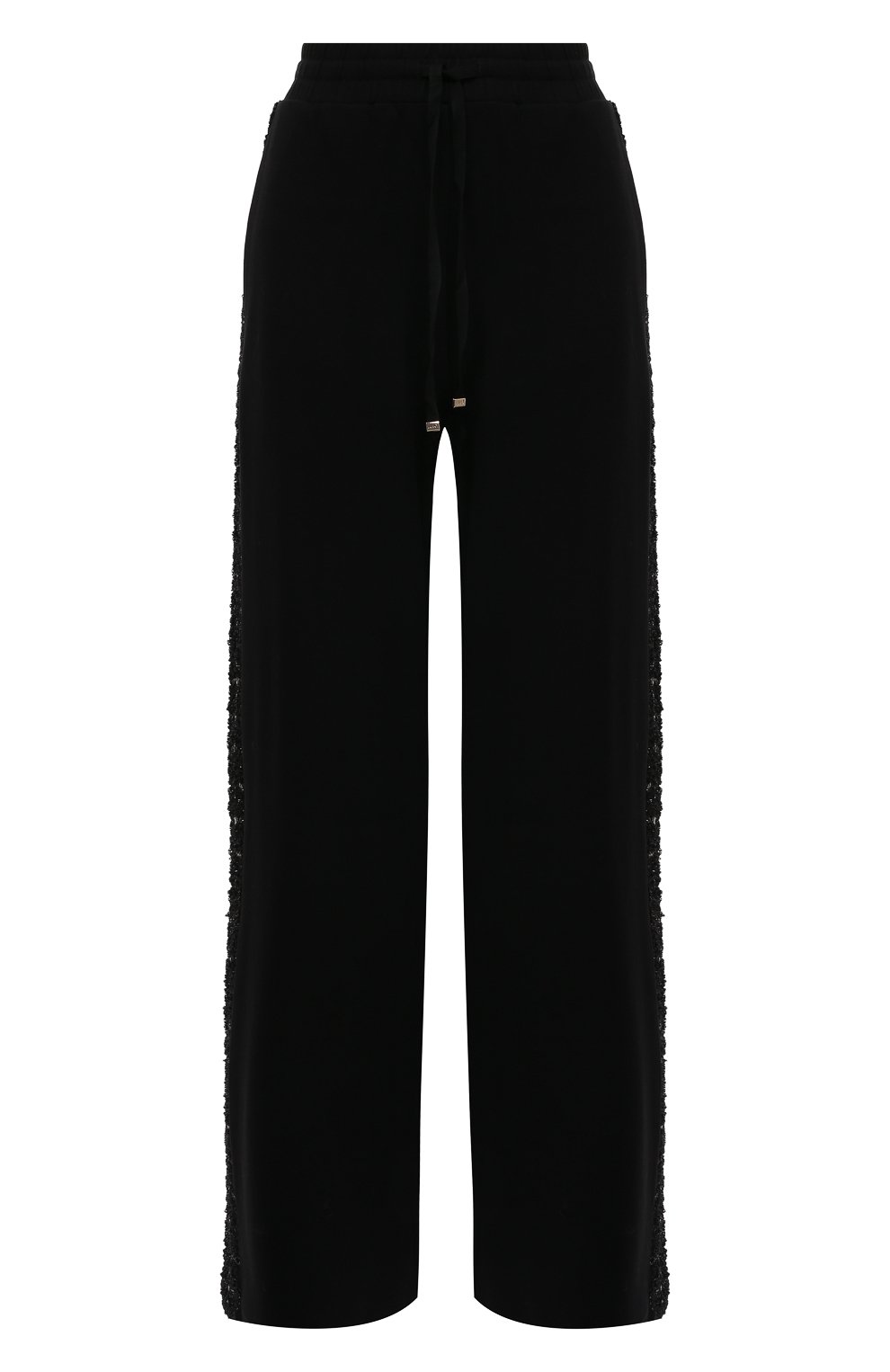 Женские черные брюки из вискозы LIU JO купить в интернет-магазине ЦУМ ...