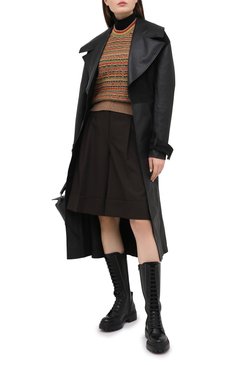 Женские черные кожаные ботинки BRUNELLO CUCINELLI купить в интернет ...