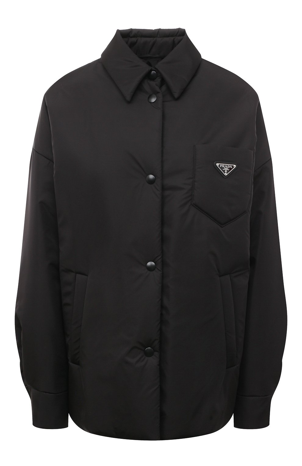 Женская черная куртка PRADA купить в интернет-магазине ЦУМ, арт. 291968-1WQ9-F0002-212