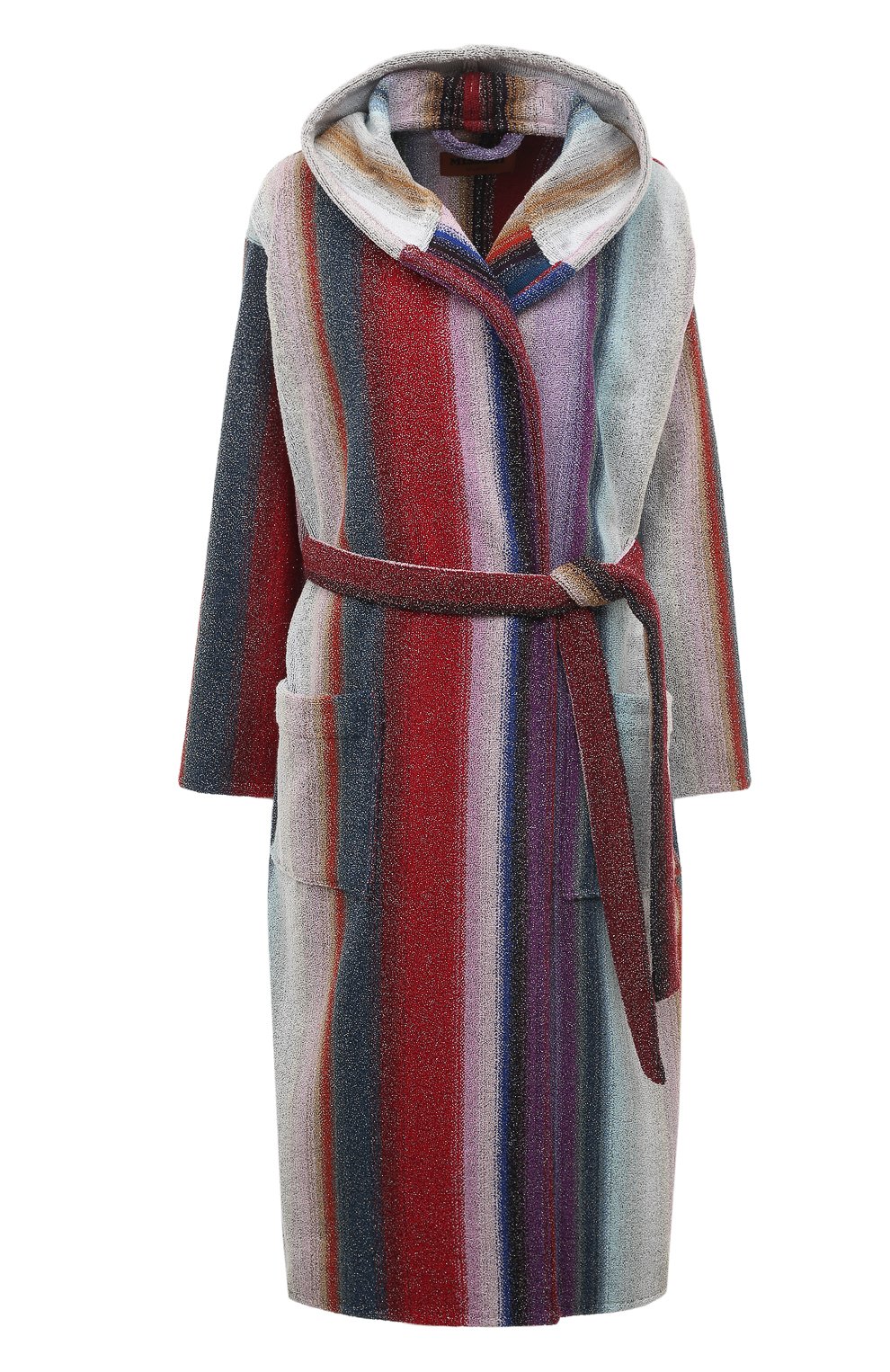 Женский разноцветный хлопковый халат MISSONI купить в интернет-магазине ...