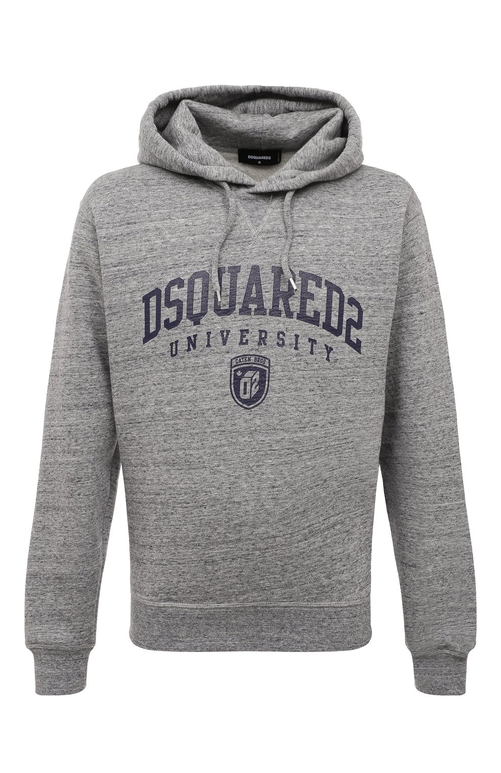 Мужской серый хлопковое худи DSQUARED2 купить в интернет-магазине ЦУМ ...