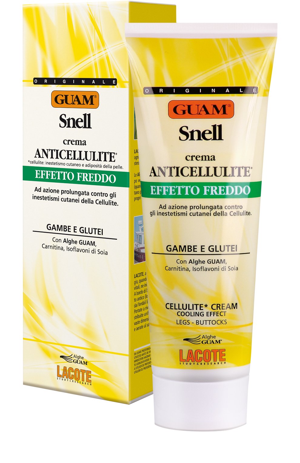 Антицеллюлитный крем с охлаждающим эффектом Snell (250ml) GUAM для ...