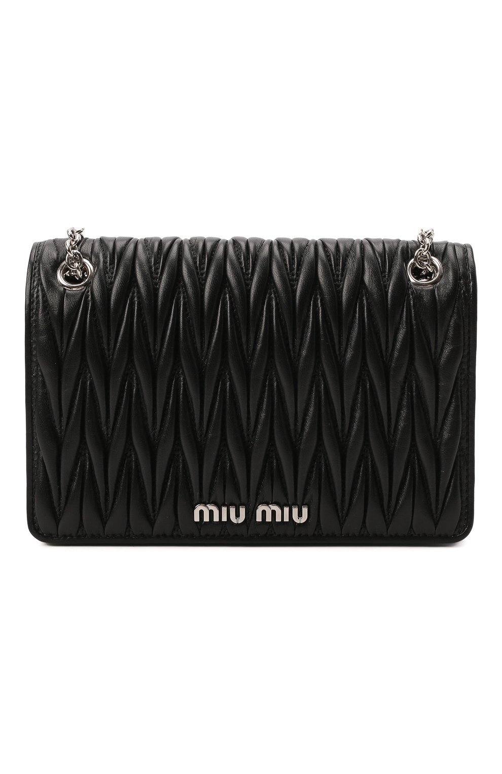 Женская черная сумка Miu Miu купить в интернет магазине ЦУМ арт 5bp065 2ce3 F0002 Ooo