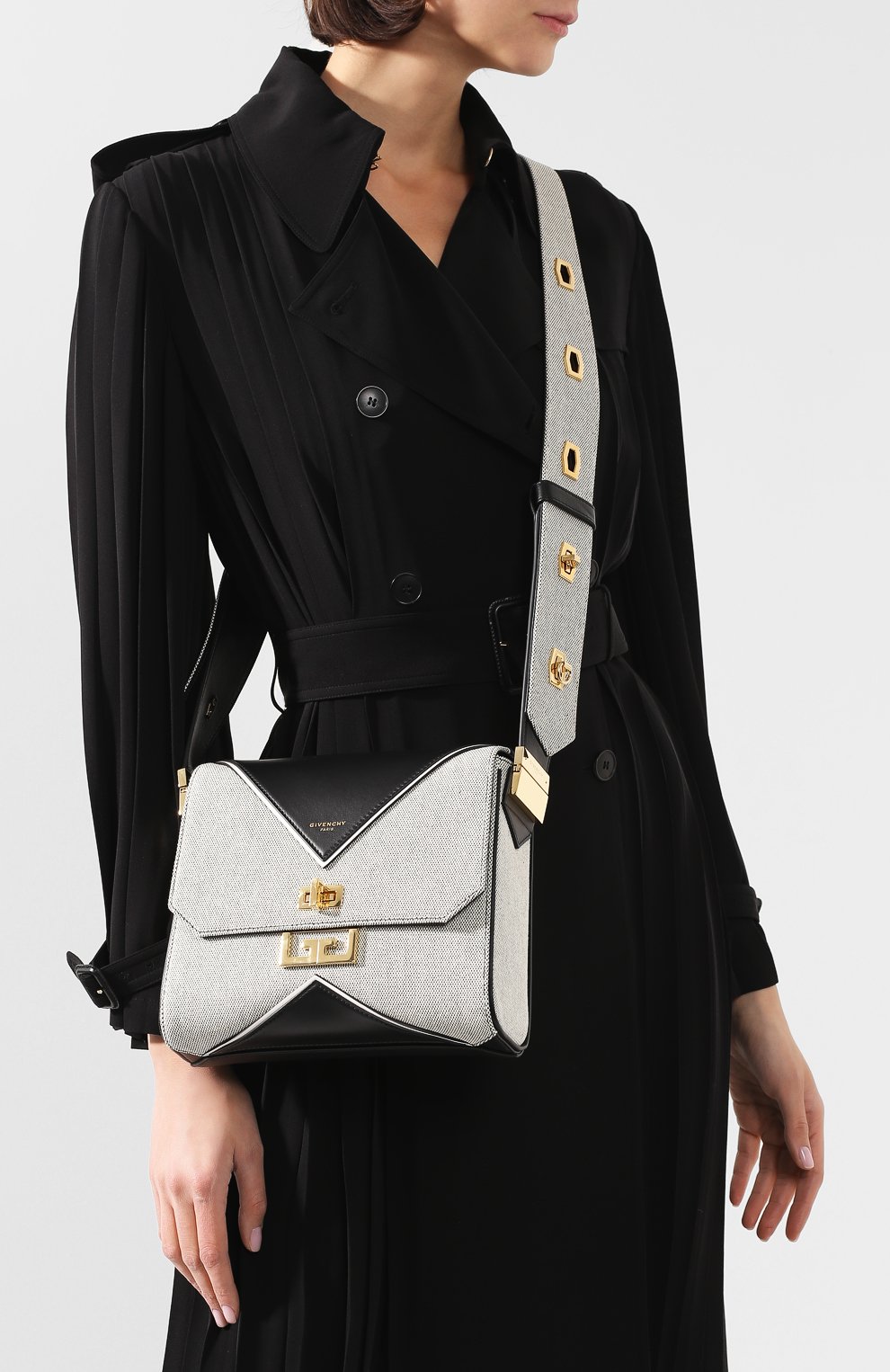 Женская черная сумка eden medium GIVENCHY купить в интернет-магазине ...