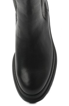 Женские черные кожаные ботинки BRUNELLO CUCINELLI купить в интернет ...
